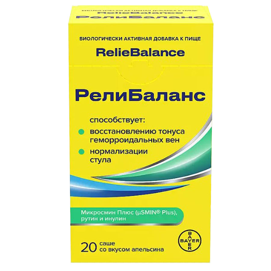 Релибаланс 10мл №20 саше Bayer Consumer | Дорнод-эм Хангамж ХХК